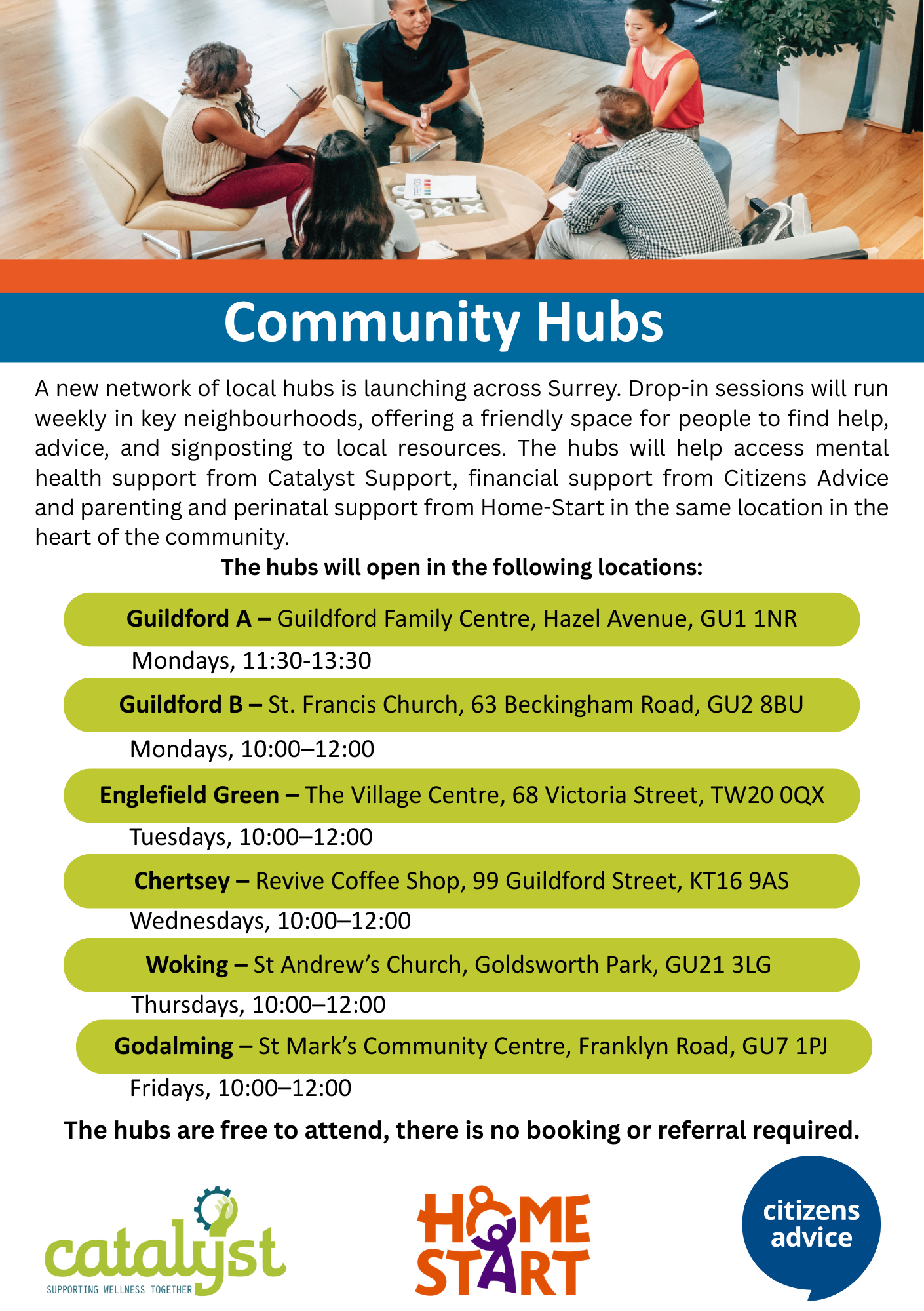 Community Hubs - Catalyst Support
